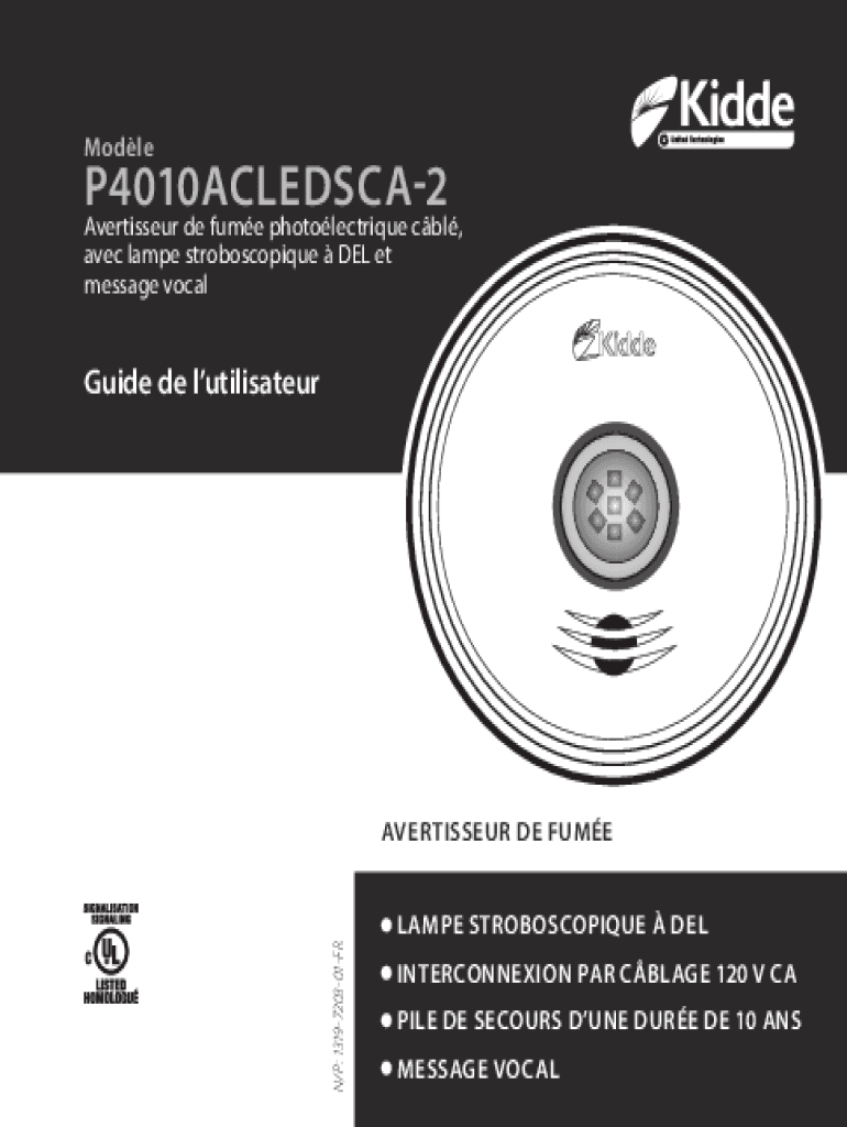 Remplissable En Ligne www.shareddocs.com hvac docsModle P4010ACLEDSCA-2 ...