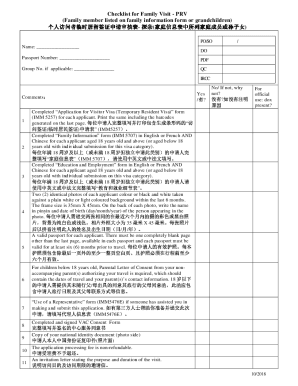 Fillable Online Applying for a visitor visa (temporary resident visa ...