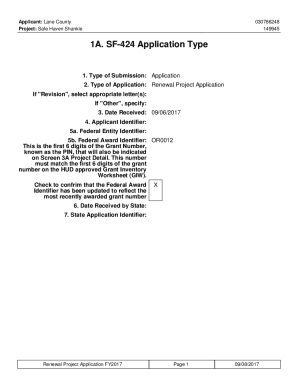 Fillable Online Fillable Online 1A. SF-424 Application Type Fax Email ...