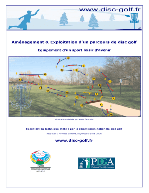 Fillable Online Official Rules and Regulations of Disc Golf ...