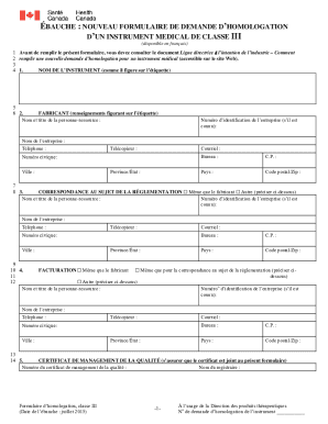 Fillable Online BAUCHE NOUVEAU FORMULAIRE DE DEMANDE D HOMOLOGATION D ...