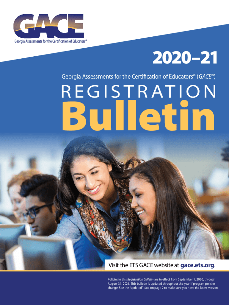 Fillable Online Georgia Assessments for the Certification of Educators ...