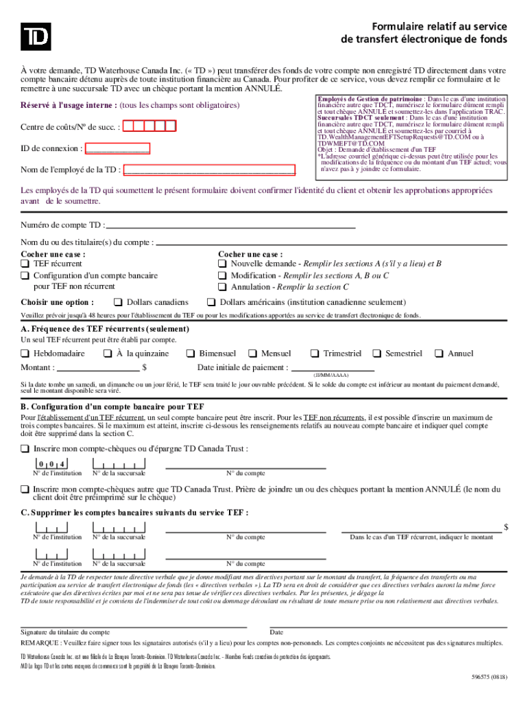 Remplissable En Ligne Formulaire relatif au service de transfert ...