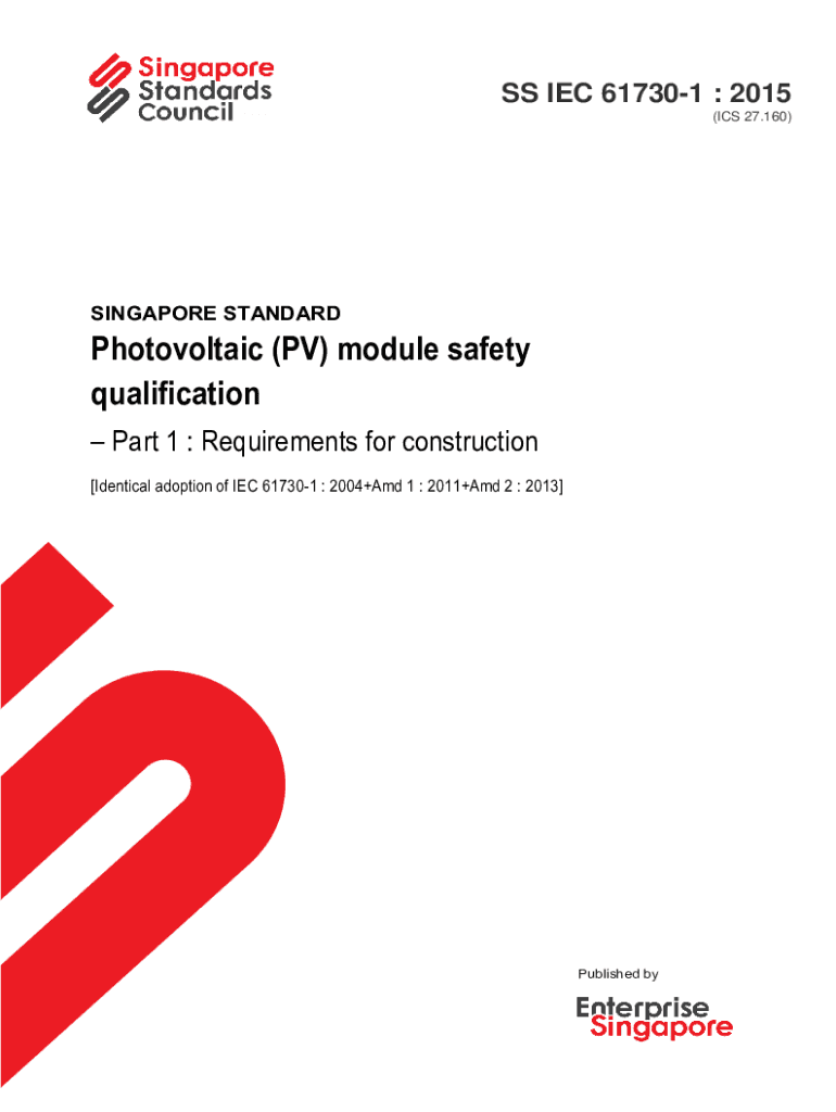 Fillable Online PDF Photovoltaic (PV) module safety qualification ...