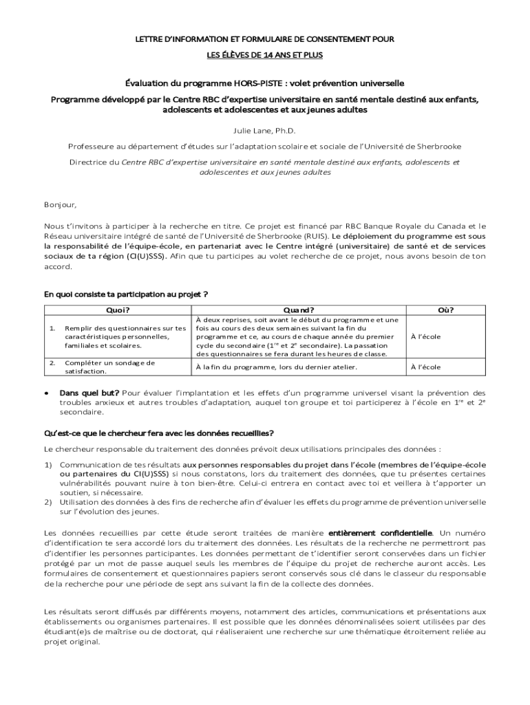 Fillable Online Fillable Online FORMULAIRE DINFORMATION ET DE ...