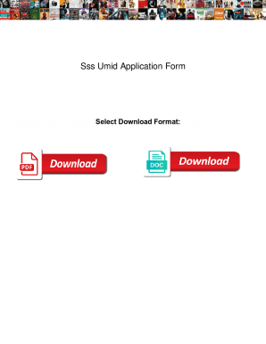 Fillable Online Sss Umid Application Form controls. Sss Umid ...