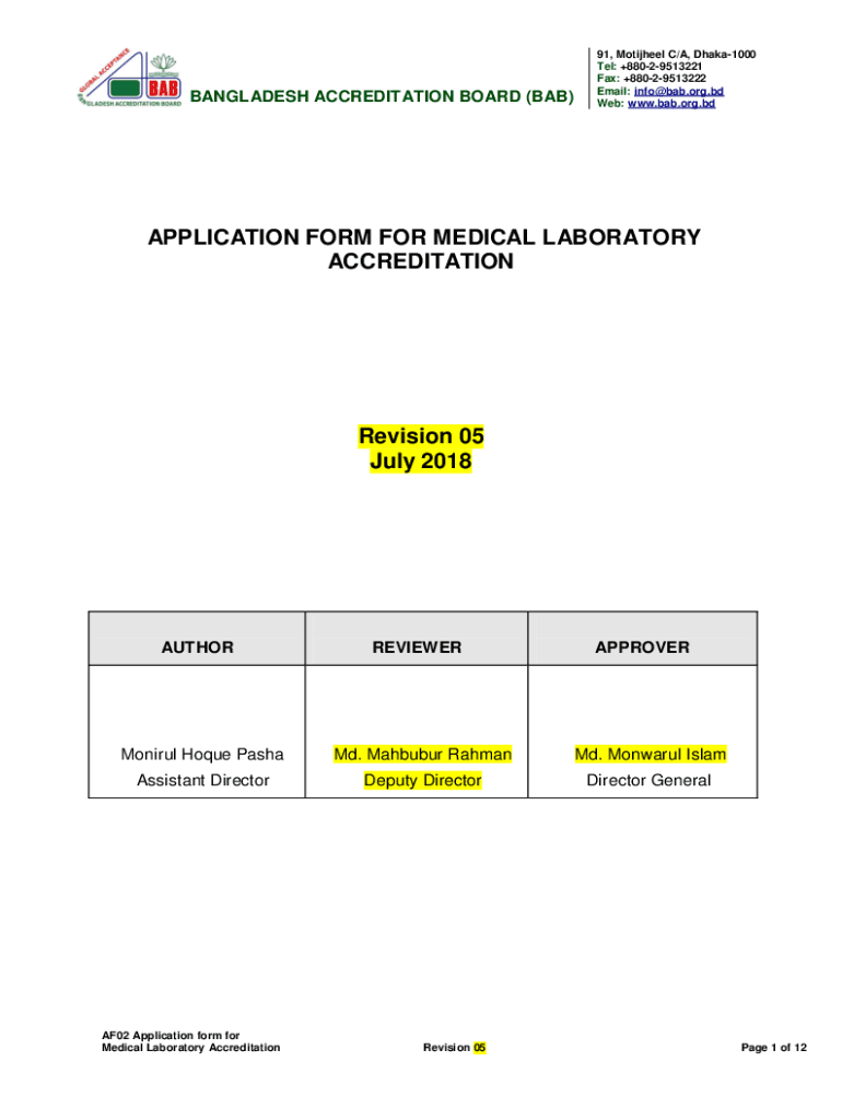 Fillable Online bab portal gov APPLICATION FORM FOR MEDICAL ... - bab ...