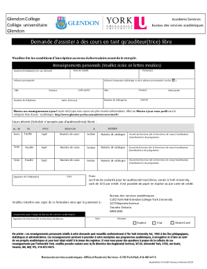 Fillable Online Bilingual Requirement EN&FR FORM.doc Fax Email Print ...