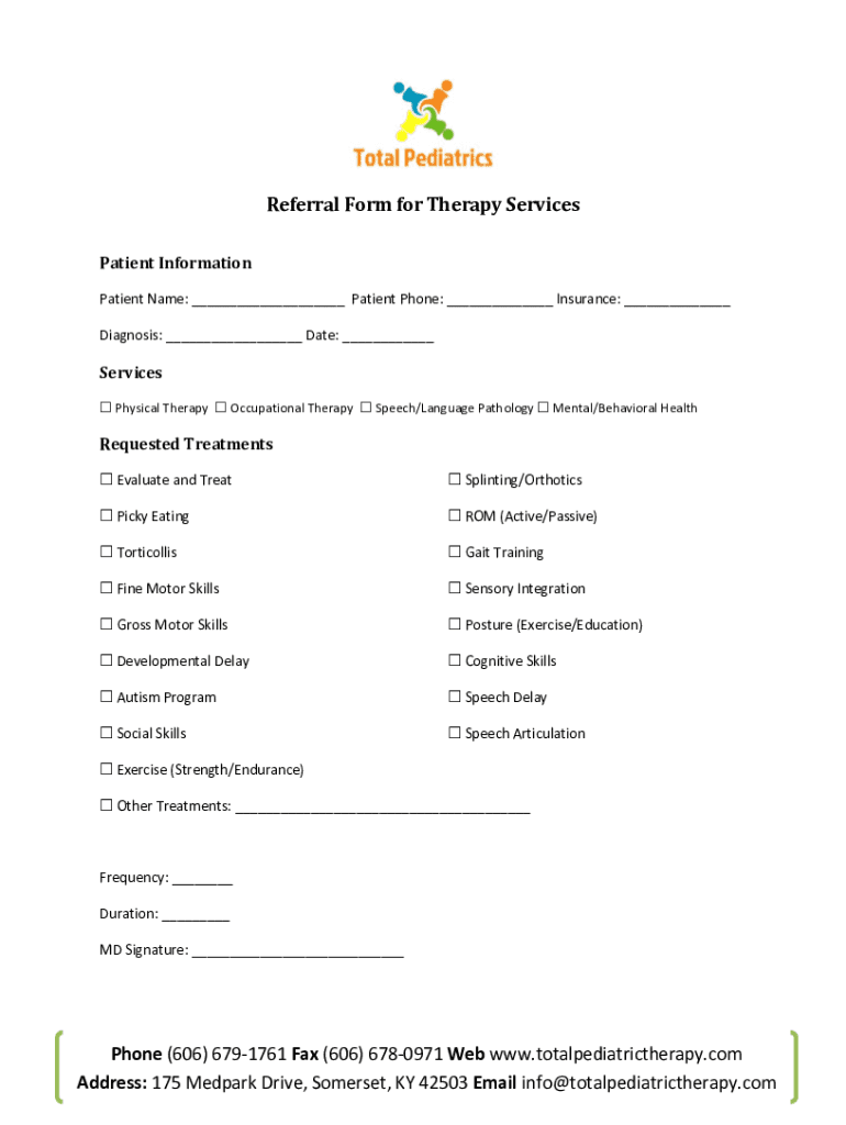 Fillable Online Total-Pediatrics-Referral-Form.pdf Fax Email Print ...