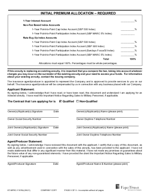 Fillable Online Eagle Life Insurance Company's Fixed Index Annuities ...