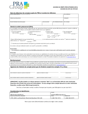 Fillable Online Comment fonctionnent les DPA Fax Email Print - pdfFiller