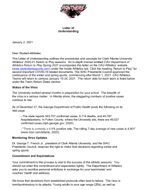 Fillable Online Letter of Understanding Final Add.docx Fax Email Print ...