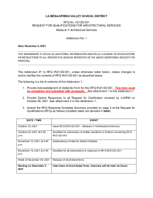 Fillable Online Request for Proposal CRITERIA ARCHITECT SERVICES Fax Email Print - pdfFiller