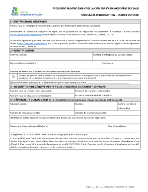 Fillable Online FORM-MRCMDY-QUESTIONNAIRE-CABINET-DENTAIRE-R06 ... Fax ...