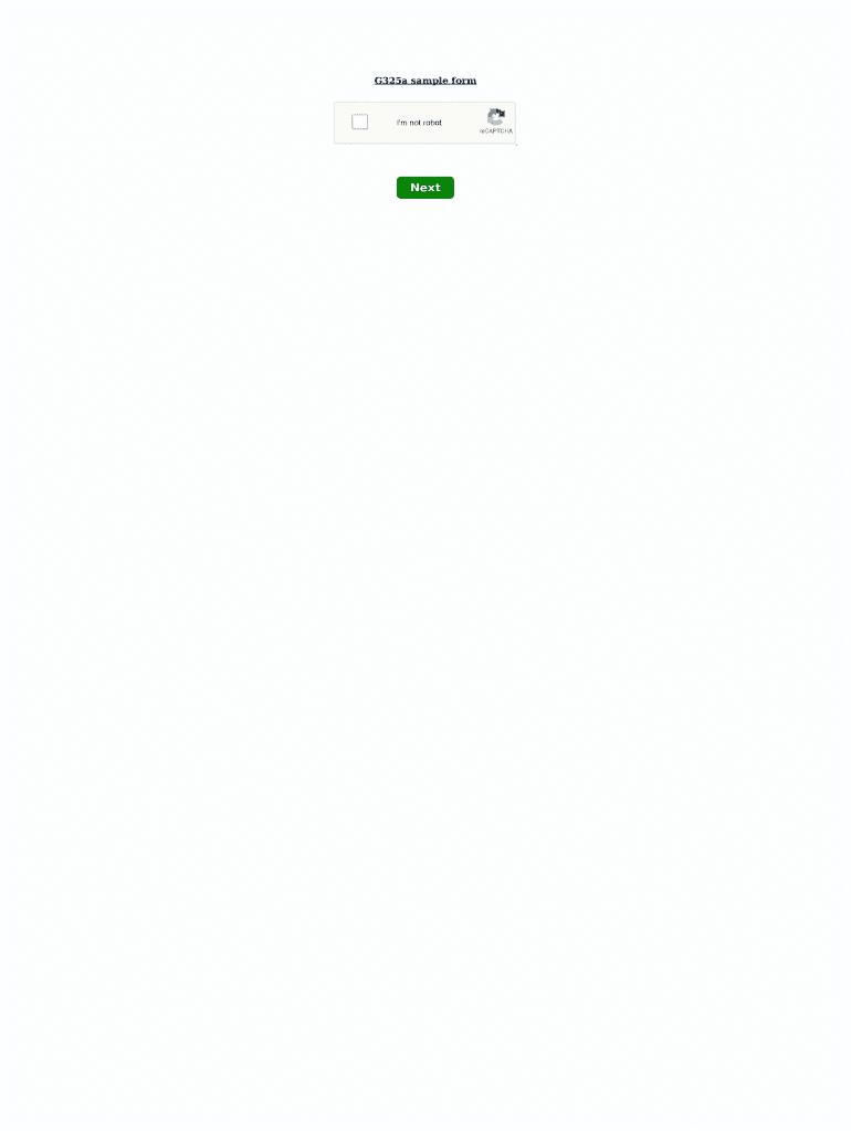 Fillable Online G 325A Sample Guide To Find Online And Fill Out Form Fillable Online G 325A Sample Guide To Find Online And Fill Out Form
