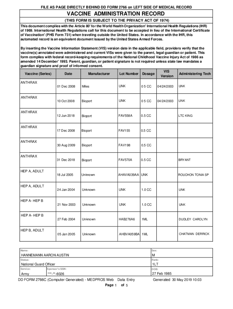 Fillable Online pacificbiomedical.com Immunizations-2FILE AS PAGE ...