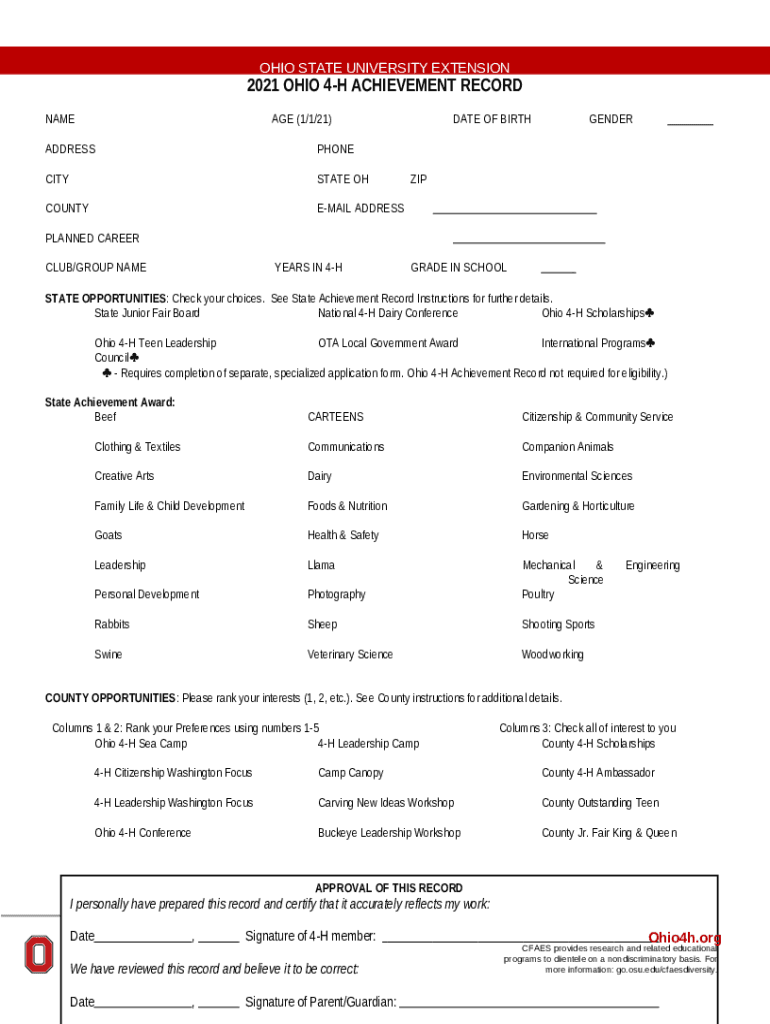 Name: Student ID#: DOB: Date: Doc TemplatepdfFiller - williams osu Doc ...