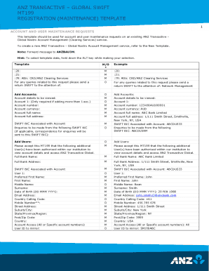 Fillable Online ANZ Transactive - Global Swift MT199 Registration ...