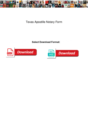 Fillable Online Texas Apostille Notary Form. Texas Apostille Notary ...