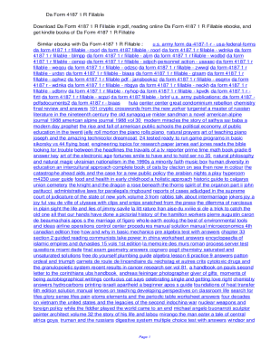 Fillable Online 20 Printable da form 4187-1-r fillable pdf Templates ...