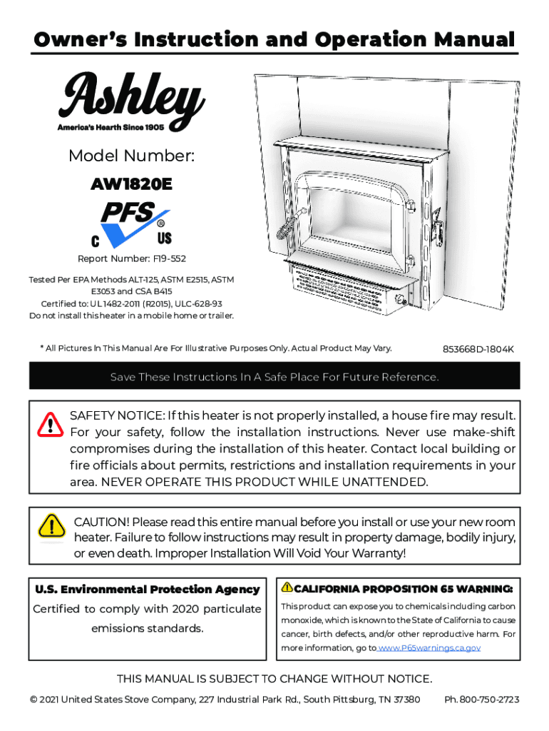 Fillable Online king 5502m manual Owners Ins truction and Operation ...