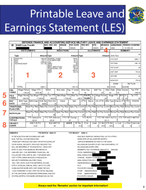 Fillable Online Les Form Army Form - Fill Out and Sign Printable PDF ...