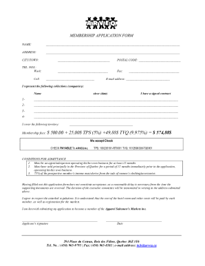 Fillable Online NCB Co-Op Credit Union - Membership Application Form ...