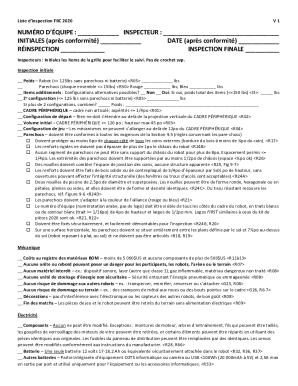 Fillable Online 2020 FRC Inspection Checklist Rev 1 TEAM NUMBER - NET ...