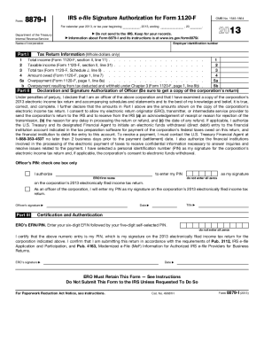 Fillable Online Fillable Form 8879-I - Irs E-File Signature ...