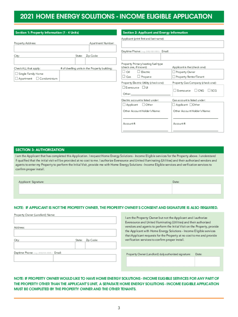 Fillable Online HES-IE Application (Eversource)Energize Connecticut Fax ...