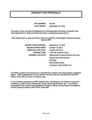 Fillable Online procure ohio Fillable Online procure ohio The State of ...