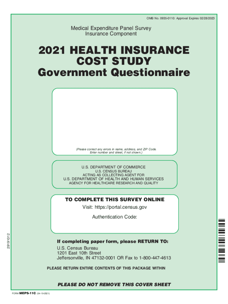 Fillable Online www2 census Fillable Online Government Questionnaire ...