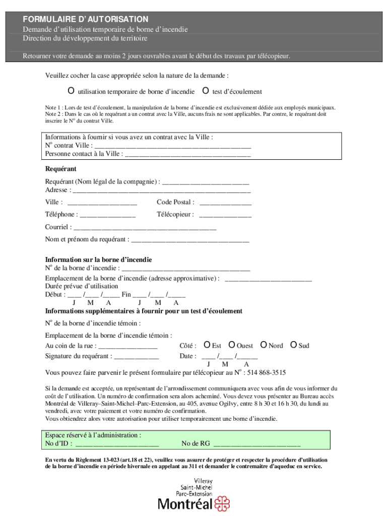 Fillable Online res.cloudinary.comnrevkeoczmlz4qzkz2mgFORMULAIRE DAUTORISATION Demande ...