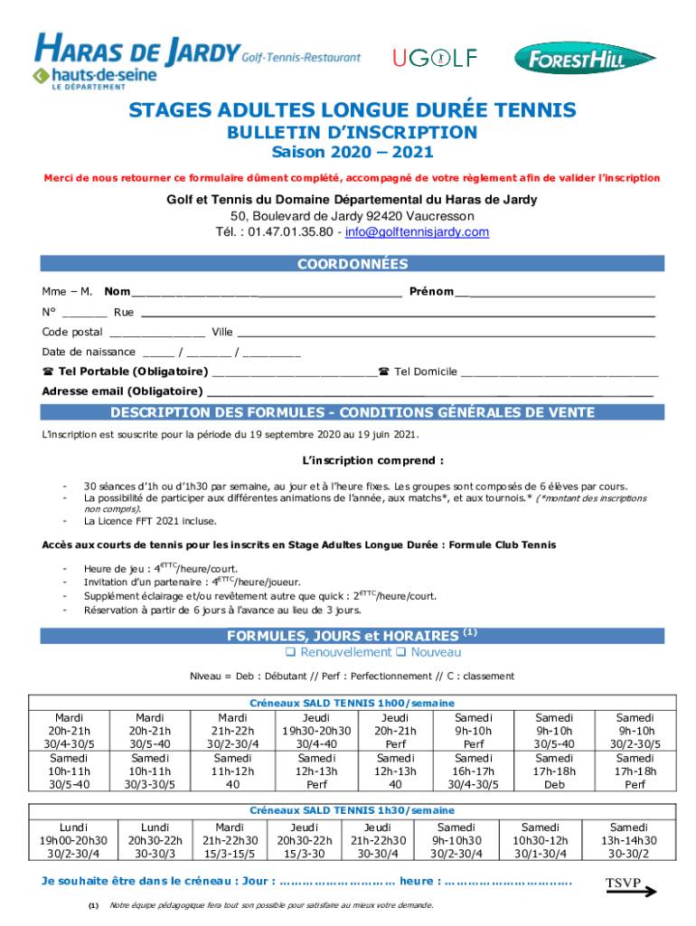 Fillable Online Merci de nous retourner ce formulaire dment complt ...