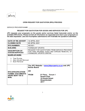 Fillable Online jhbproperty co City of Joburg Property Company SOC Ltd ...