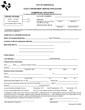 Fillable Online Get the free Request for Disconnection of Utility ...