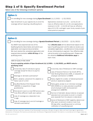 Fillable Online Individual and Family Application form - 2014 ...