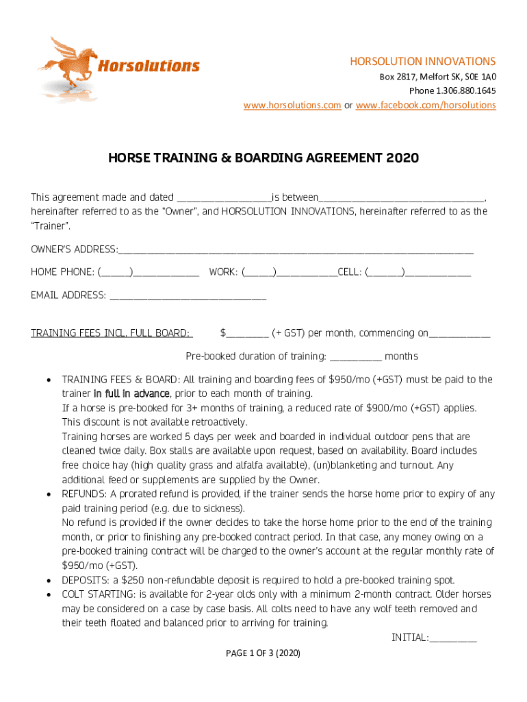 Fillable Online Fillable Online HORSOLUTION INNOVATIONS Fax Email Print ... Fax Email Print ...