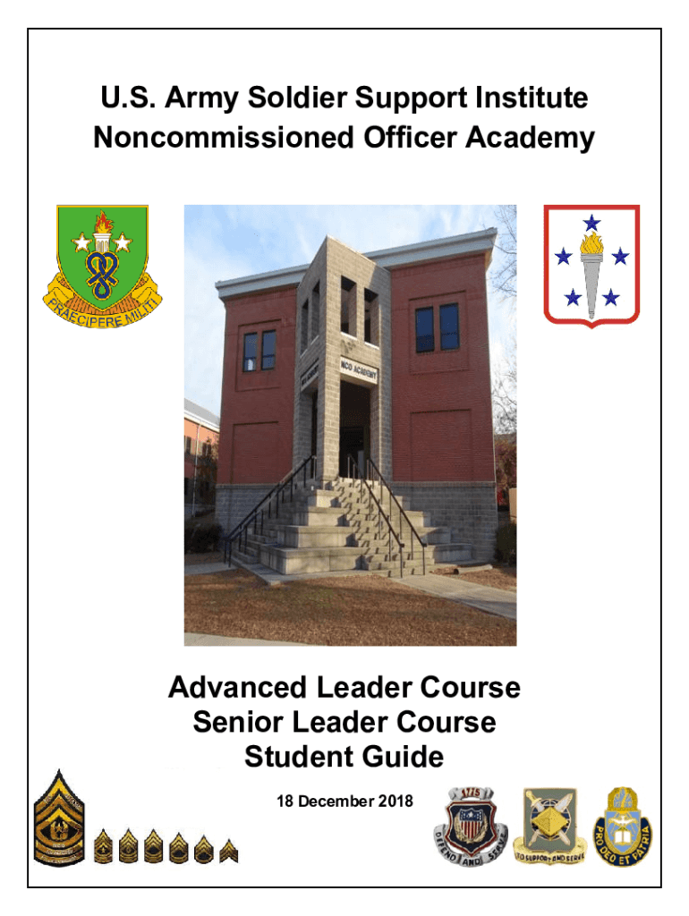 Fillable Online The Official Home Page of the Soldier Support Institute ...