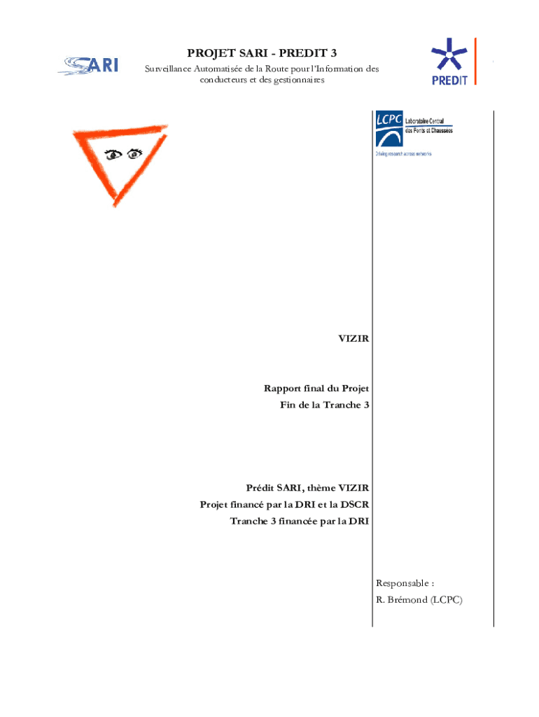 Fillable Online Fillable Online sari ifsttar Remplissable Animation ...