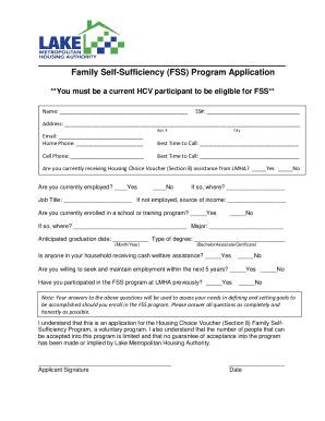 Fillable Online OXNARD HOUSING AUTHORITY REVISED FAMILY SELF ...