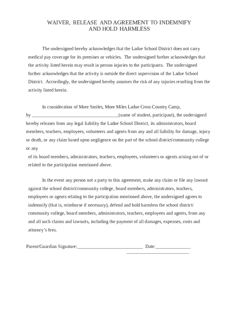 Cobb County School viewI hereby release and discharge and ... Doc Template | pdfFiller