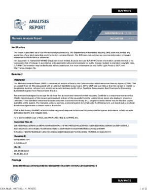 Fillable Online Malware Analysis Report Fax Email Print - pdfFiller