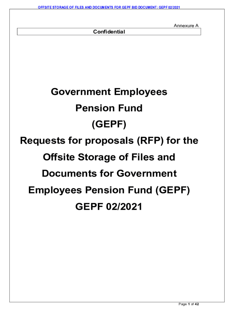 Fillable Online GEPF Statement - naptosagp.org.za Fax Email Print ...