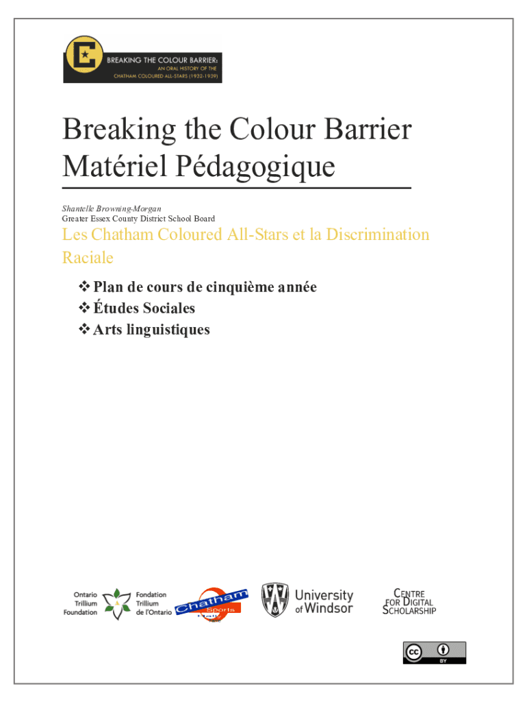 Fillable Online ivypanda.comessaysbreaking-the-color-line-barBreaking ...