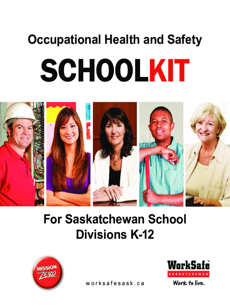 Fillable Online Occupational Health and Safety SCHOOLKIT. For ...