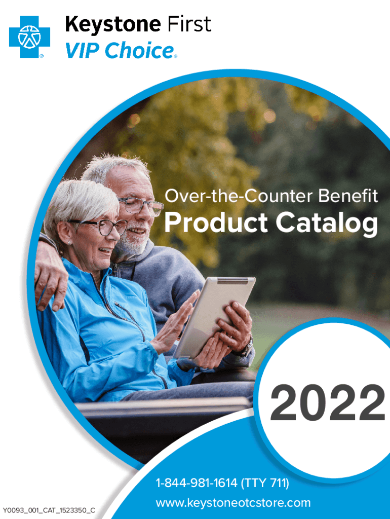 Fillable Online 2022 Over the Counter (OTC) Catalog - Keystone First ...