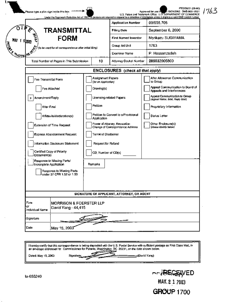 Fillable Online TRANSMITTAL % FORM l-UKM Fax Email Print - pdfFiller