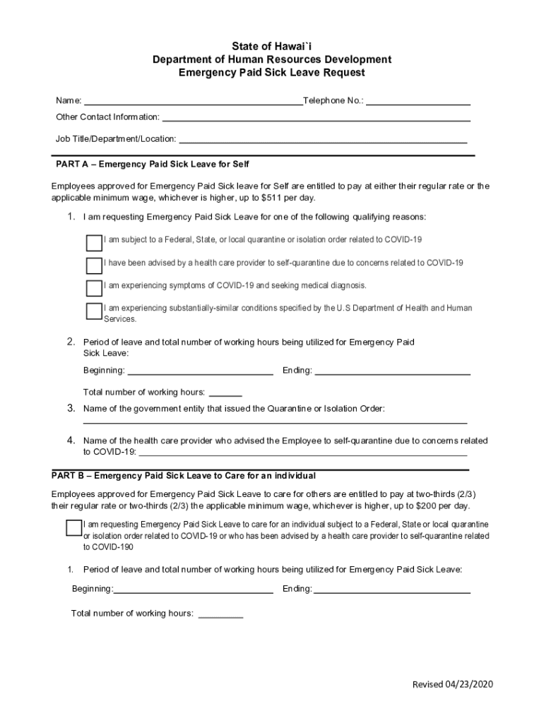 Fillable Online hdoa.hawaii.gov wp-content uploadsState of Hawaii ...