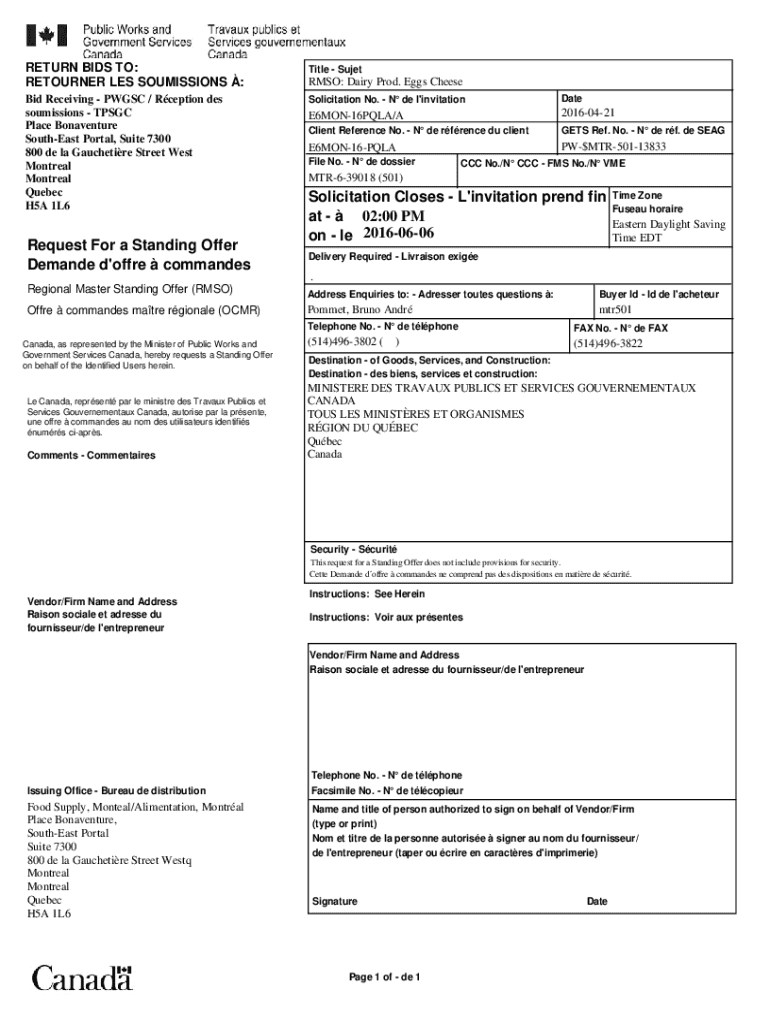 Fillable Online Montreal Fax Email Print - pdfFiller